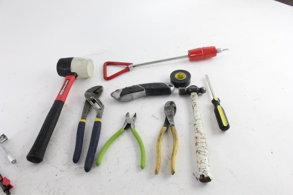Adjustable Wrench, Hammer And More, 10+ Pieces | Property Room
