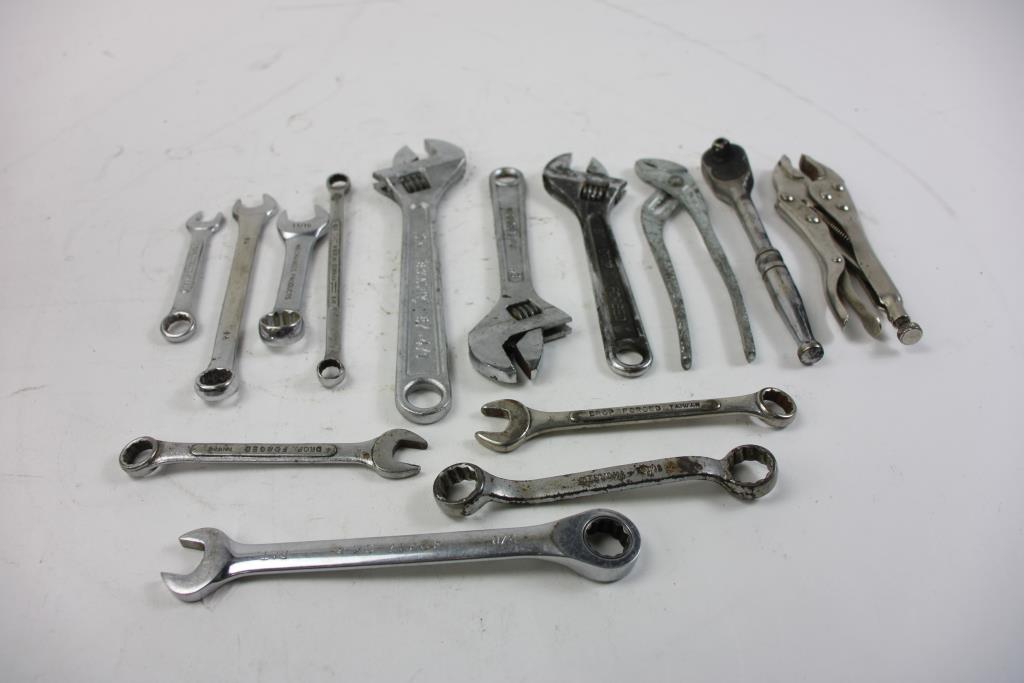 Adjustable Wrenches, Screwdrivers, Sockets And More 10+ Pieces ...
