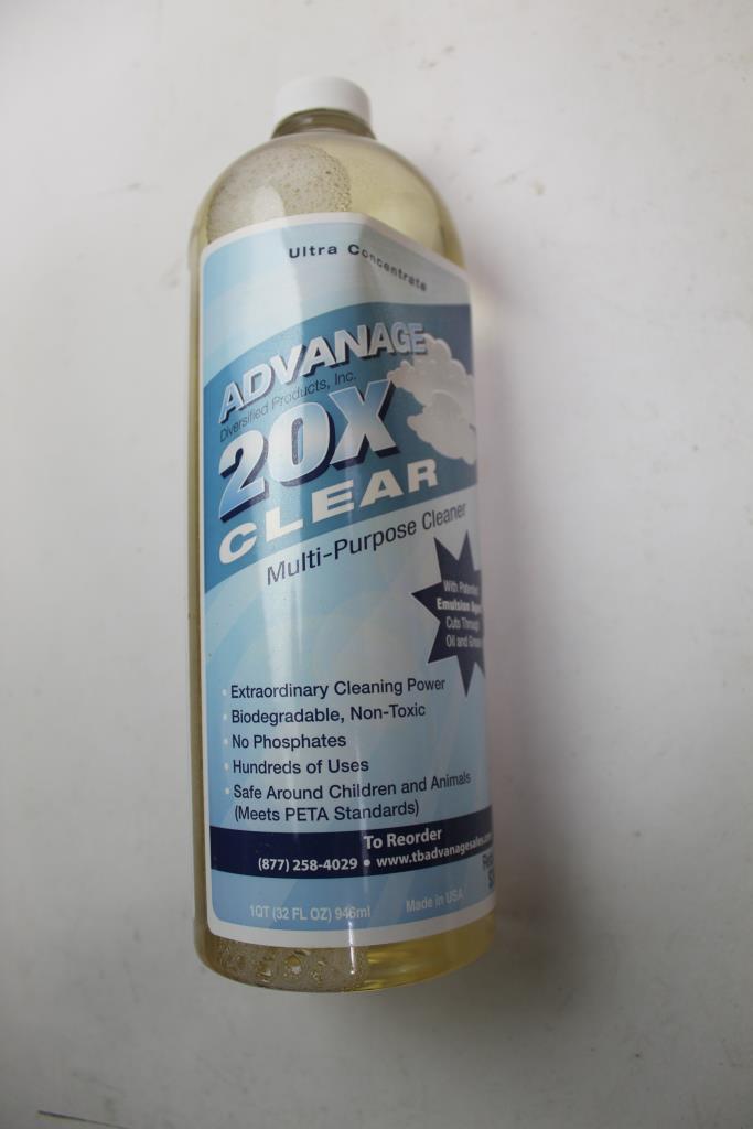 Advanage 20x Multi-pupose Cleaners; 2 Pieces | Property Room