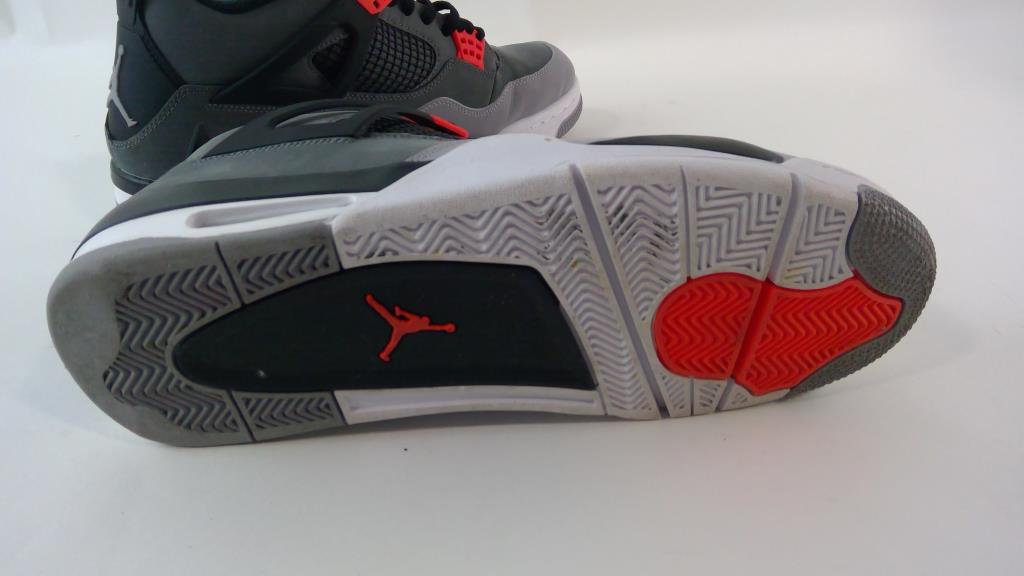Air Jordan 4 Infared Mens Basketball Shoe Size 12 | Property Room