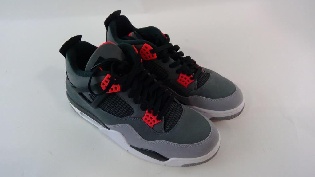 Air Jordan 4 Infared Mens Basketball Shoe Size 12 | Property Room