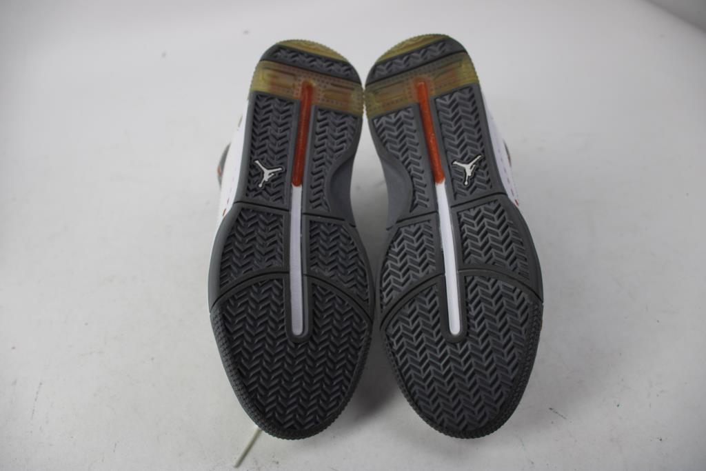 Air Jordan Ol' School 2 Gray/Orange/White Men's 7.5 Sneakers | Property ...