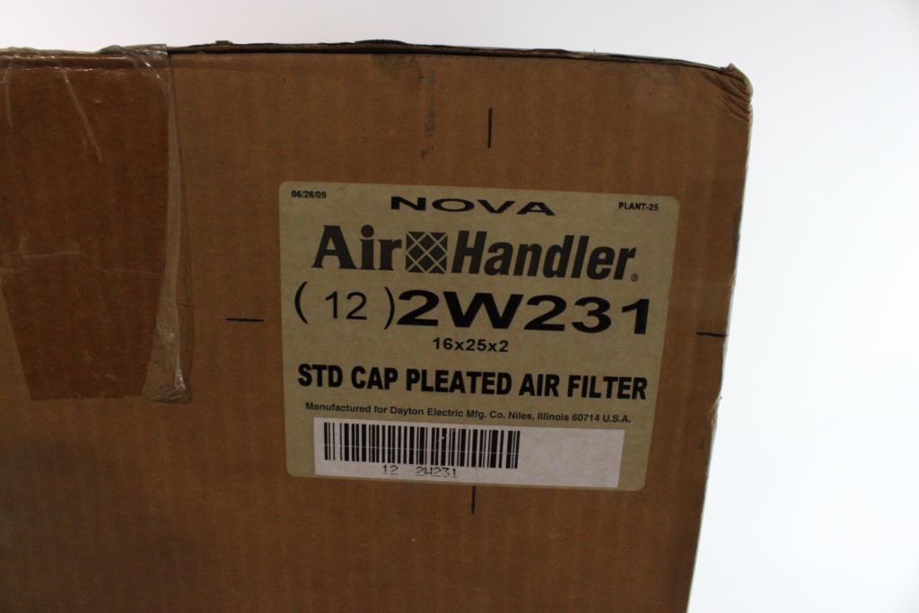 AirHandler 2W231 Air Filters, 12 Count Box | Property Room