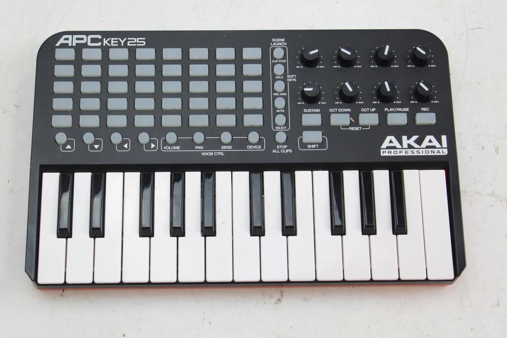 Akai Professional Apc Key25 Ableton Controller With Keyboard | Property ...