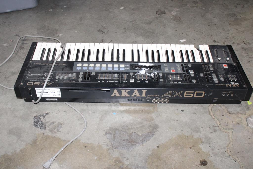 Akai Professional AX60 Polyphonic Synthesizer Keyboard | Property Room