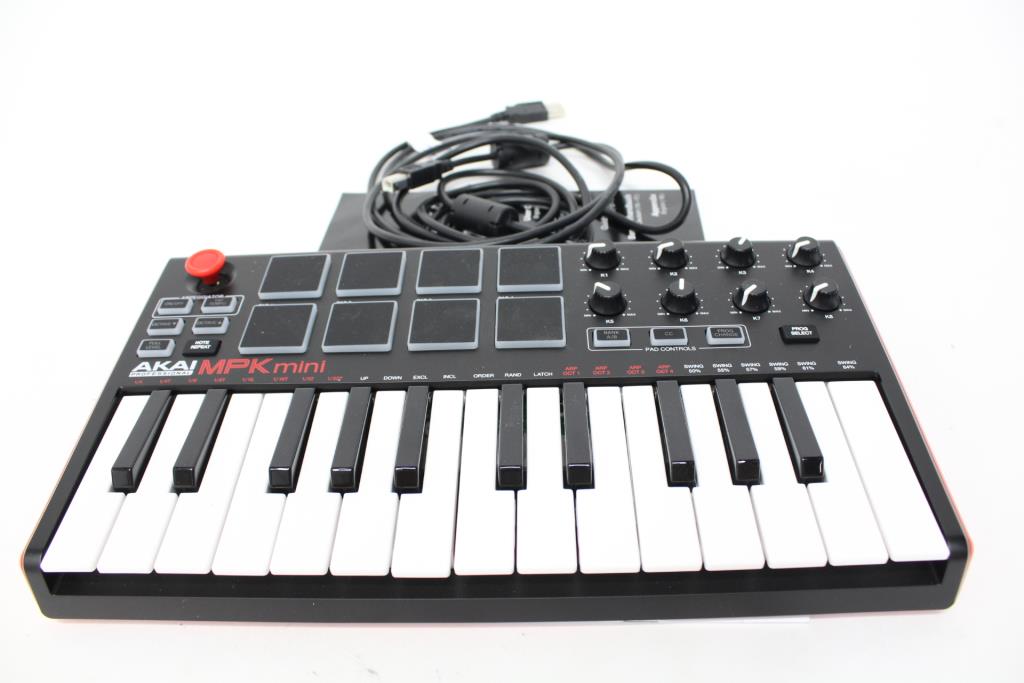 Akai Professional MPK Mini Compact Keyboard And Pad Controller ...