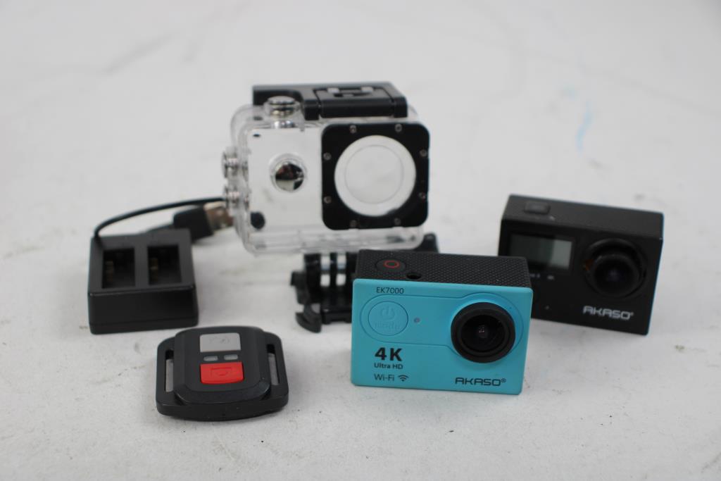 Akaso 4K Digital Camera, 2 Pieces And More | Property Room