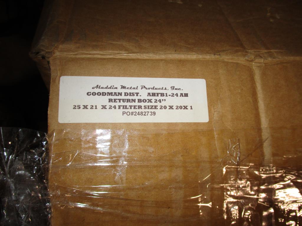 Aladdin Metal Products Factory Roof Curb Return Box | Property Room