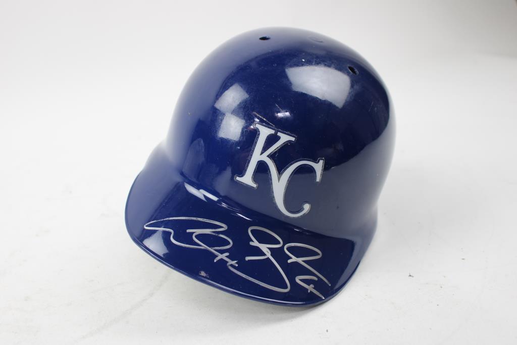 Alex Gordon Autographed Kansas City Royals Batting Helmet | Property Room
