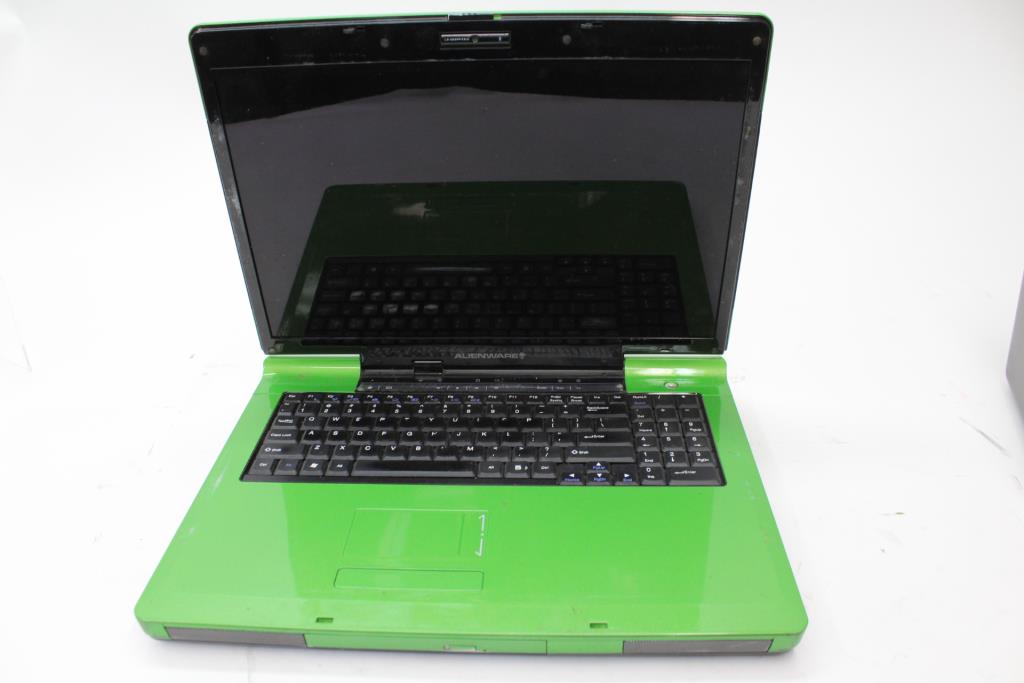 Alienware M9700 Series Laptop, No Battery, No Specs, No HDD, Sold As Is ...