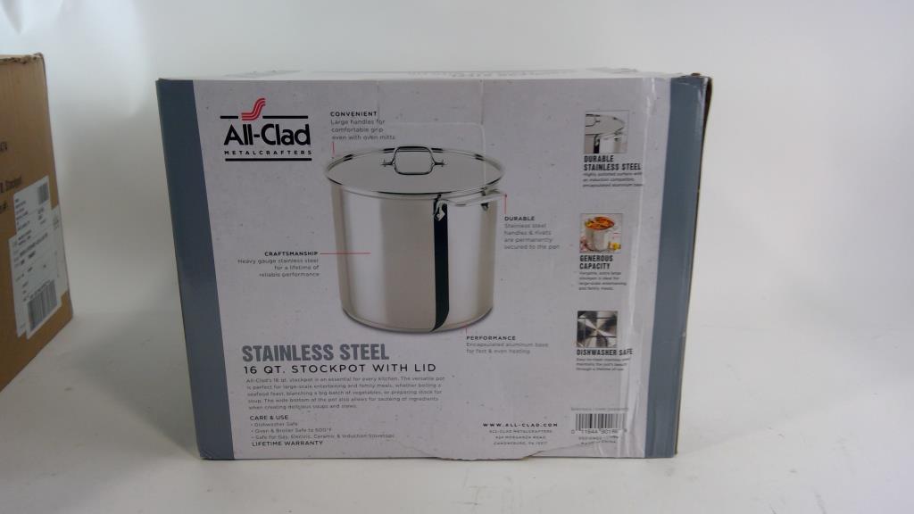 All Clad Covered Stock Pot | Property Room