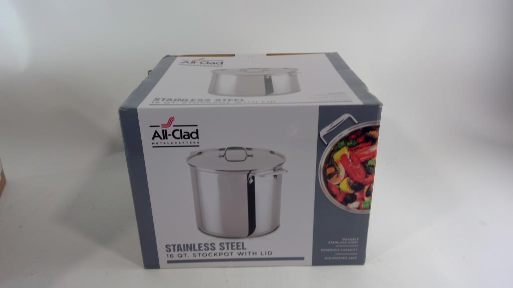 All Clad Covered Stock Pot | Property Room
