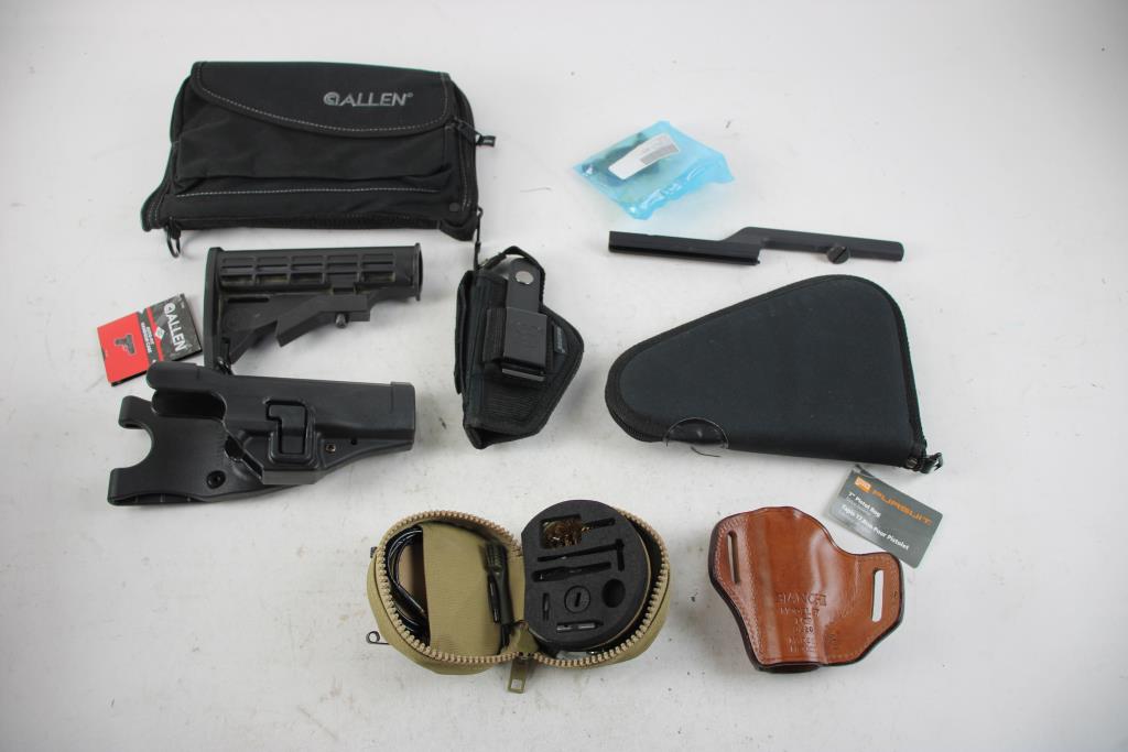 Allen, Blackhawk!, And More Gun Accessories Lot, 8 Pieces | Property Room