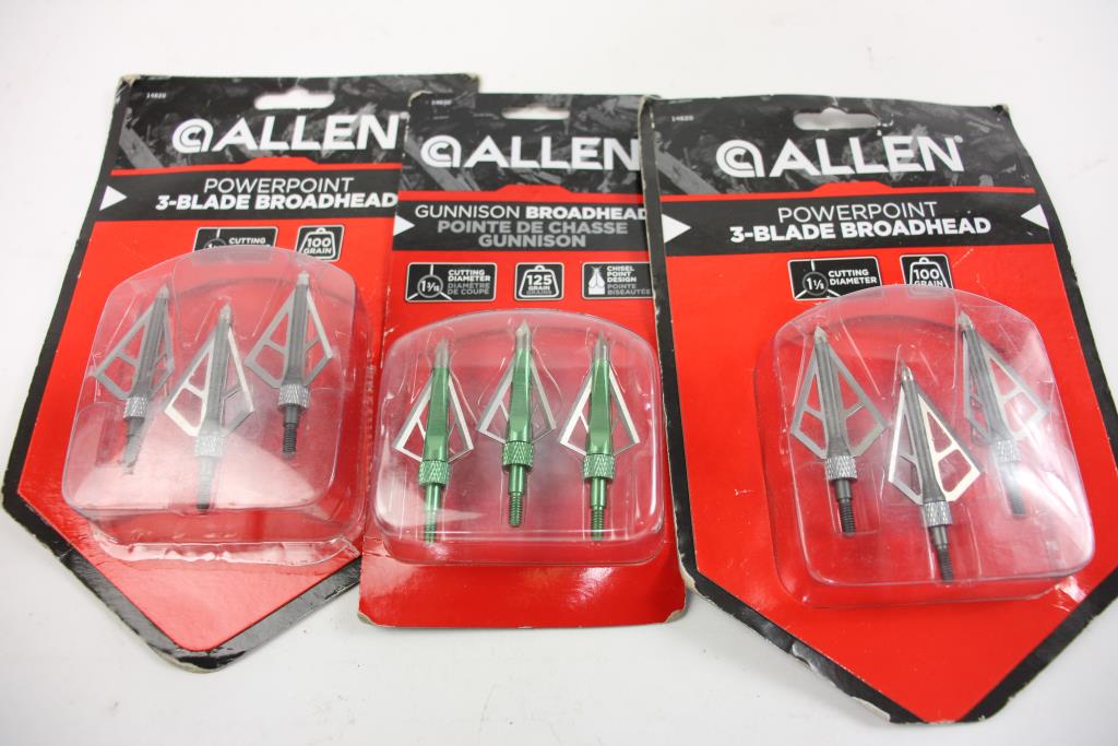Allen Power Point 3 Blade Broadhead, Arrows And More 4+ Pieces ...