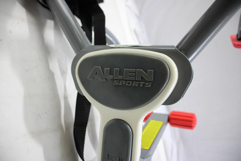 Allen Sports Ultra Compact 2-Bicycle Trunk Mounted Bike Rack Carrier ...