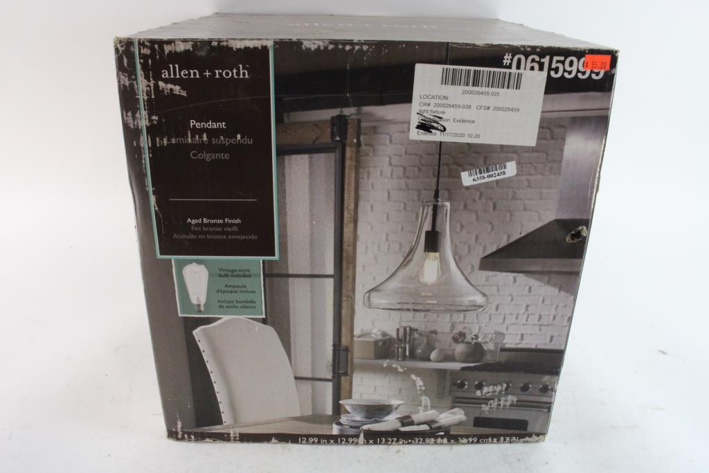 Allen+Roth Pendant Light Fixture | Property Room