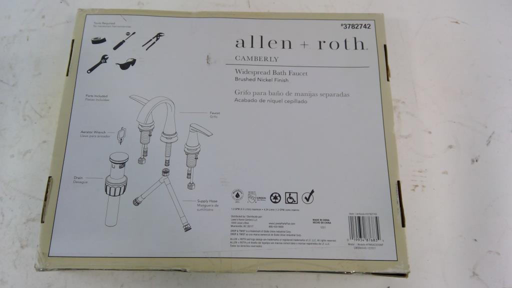 Allen+Roth Widespread Bath Faucet | Property Room