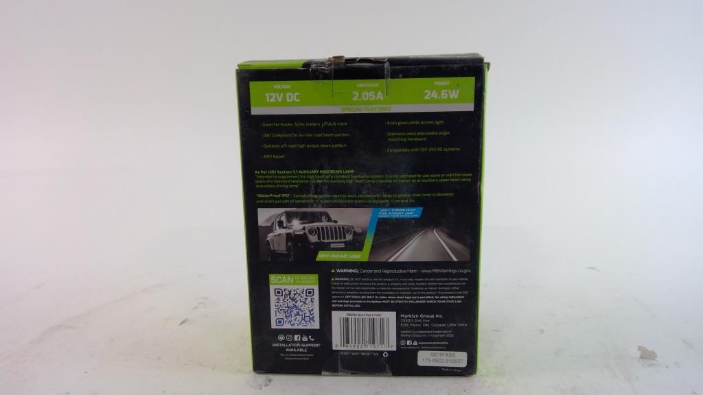 Alpena Trektec Driving And Accent Light | Property Room