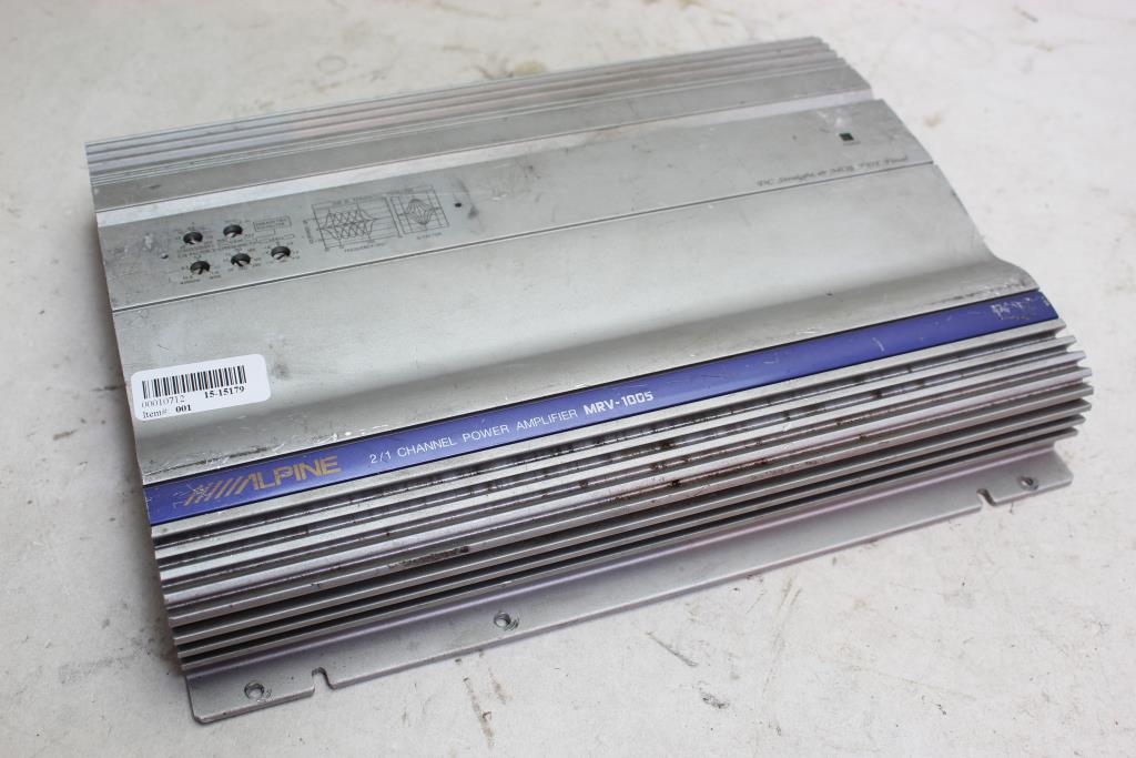 Alpine 2/1 Channel Power Amplifier | Property Room