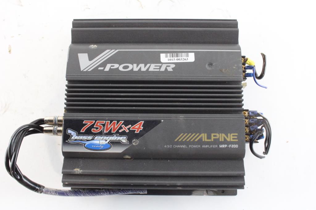 Alpine Car Amplifier | Property Room