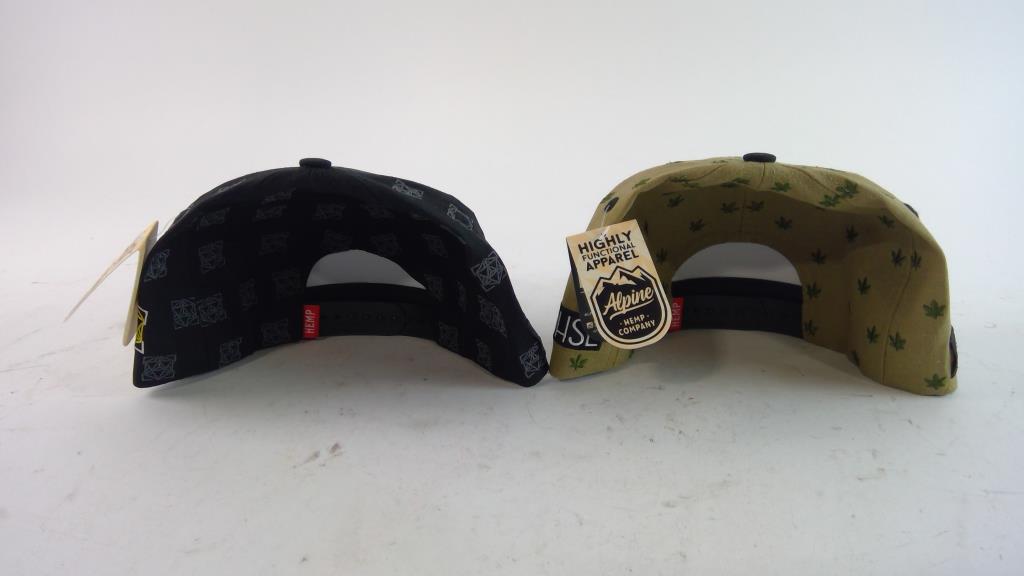 Alpine Hemp Snapbacks, 2Pieces | Property Room