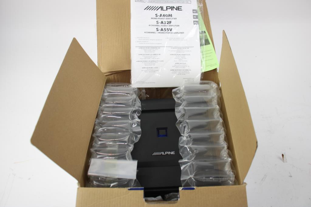 Alpine S-A32F 4 Channel Amplifier | Property Room