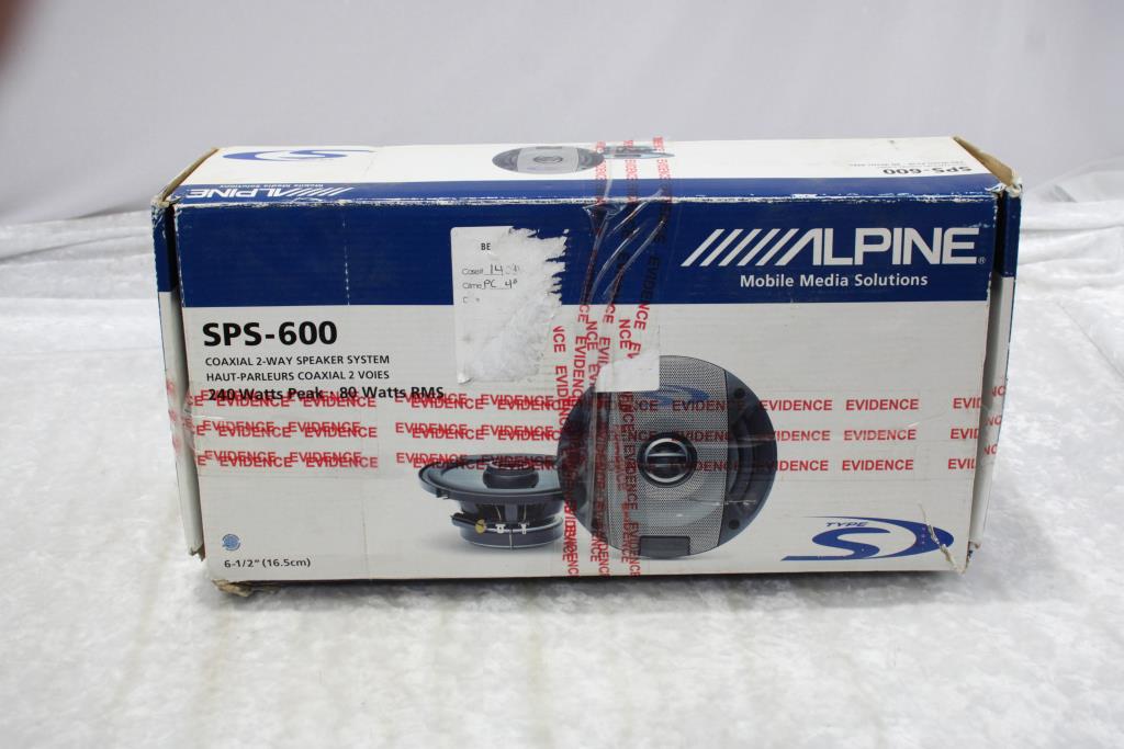 Alpine Speaker System SPS-600 | Property Room