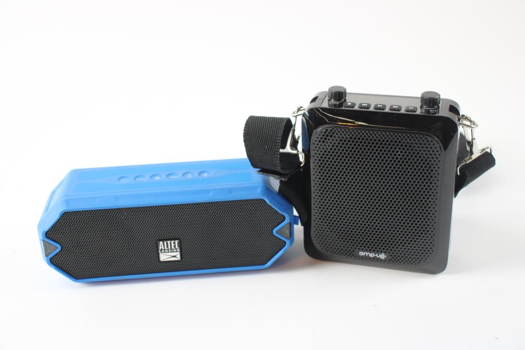Altec Lansing Bluetooth Speaker, Hamilton Buhl Voice Amplifier, 2 ...