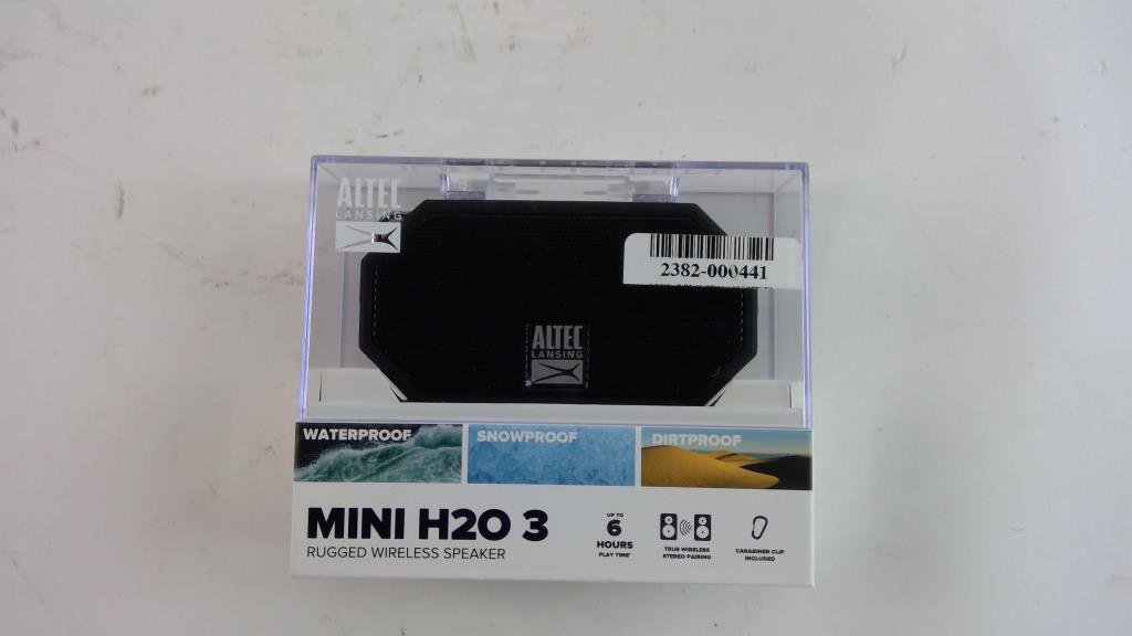 Altec Lansing Mini H20 3 Speaker | Property Room