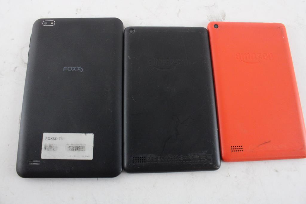 Amazon And Foxxd Tablets, 3 Pieces | Property Room