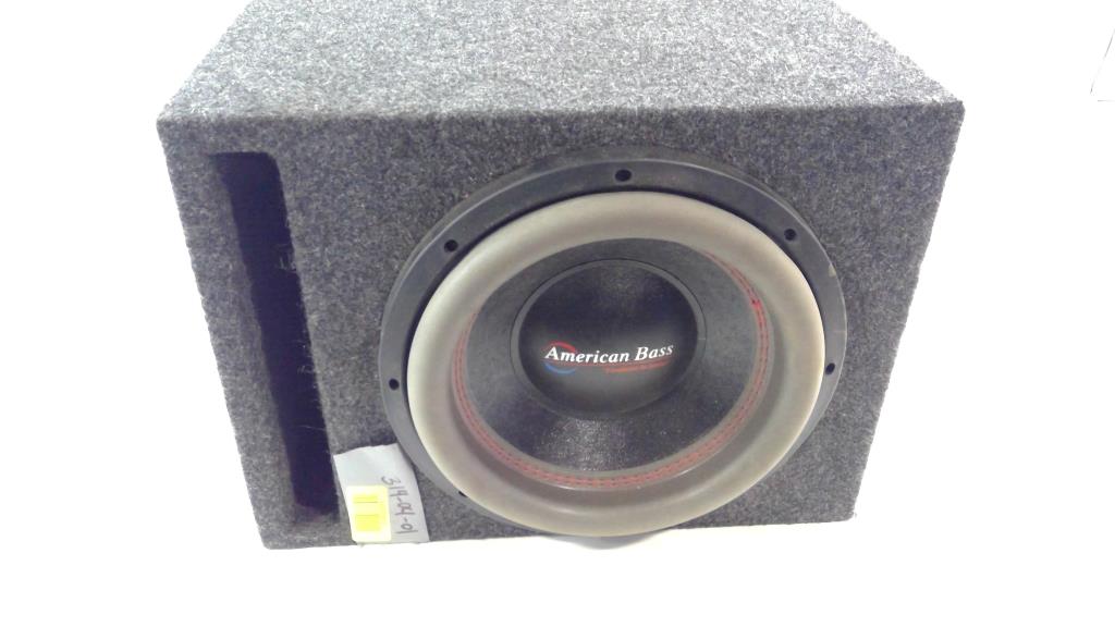 American Bass Subwoofer In Box | Property Room