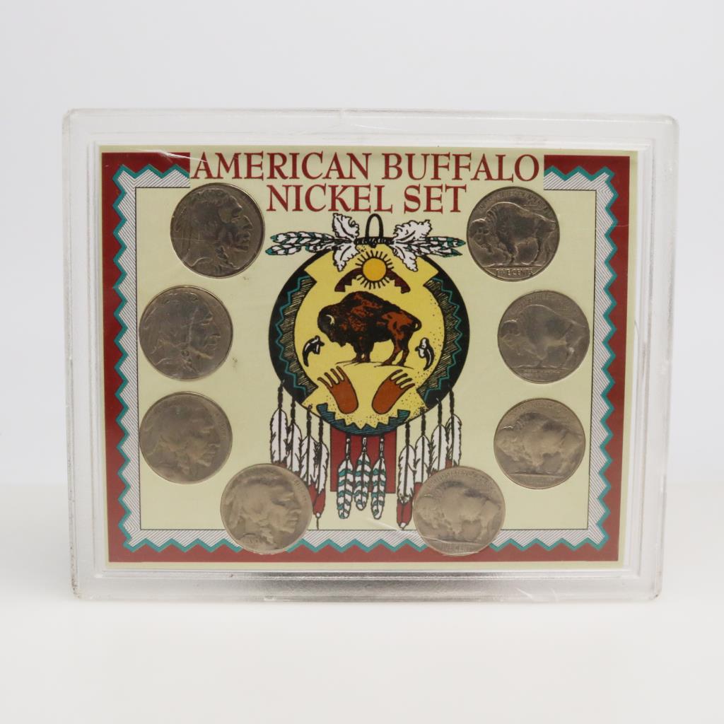 American Buffalo Nickel Set With COA | Property Room