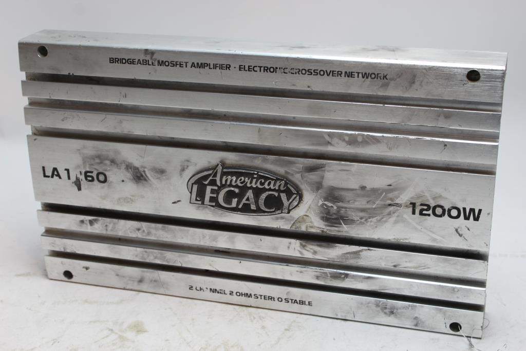 American Legacy Bridgeable Mosfet Amplifier | Property Room