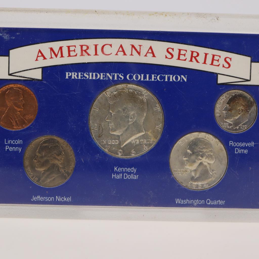 Americana Presidents Collection; 5 Coins | Property Room