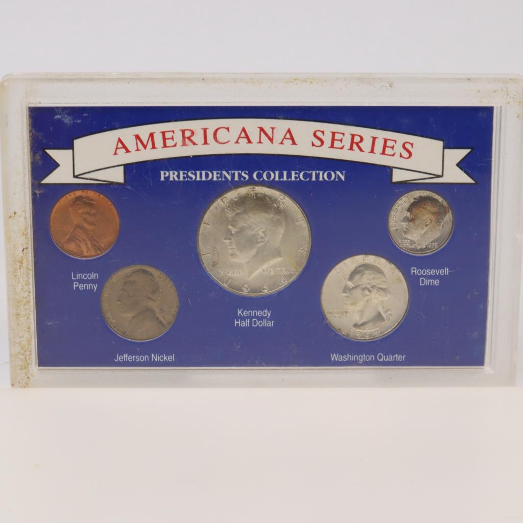 Americana Presidents Collection; 5 Coins | Property Room