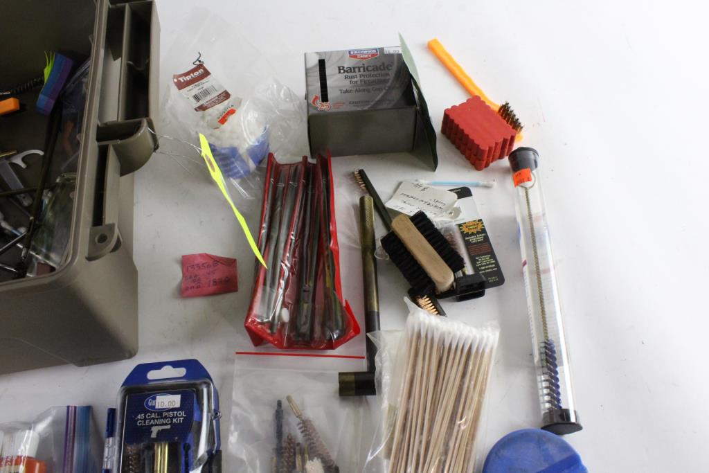 Ammo Crate Utility Box With Gun Cleaning Supplies, 10+ Pieces ...