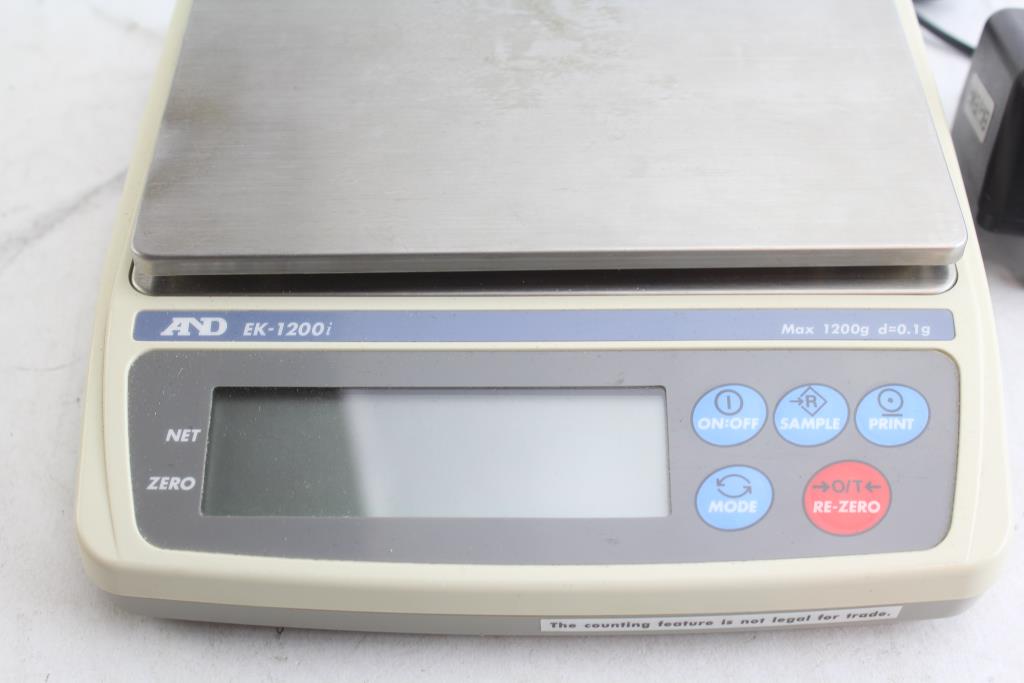 And Ek-1200i Portable Scale | Property Room