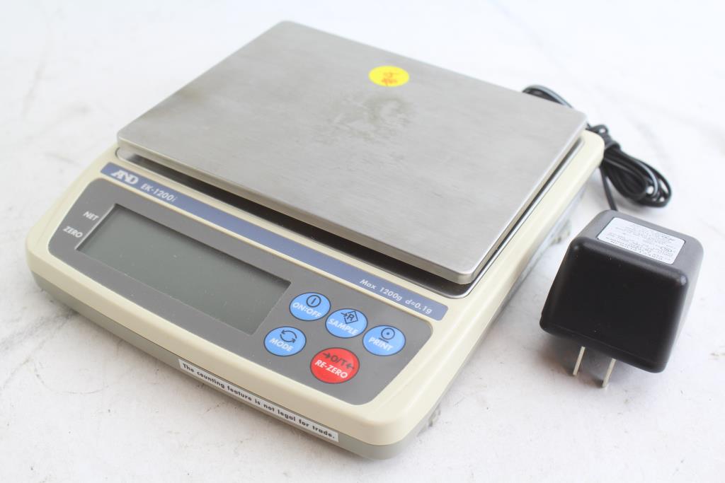 And Ek-1200i Portable Scale | Property Room
