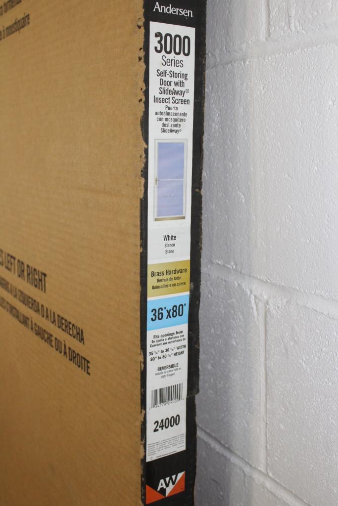 Andersen Self-Storing Door With SlideAway Insect Screen | Property Room