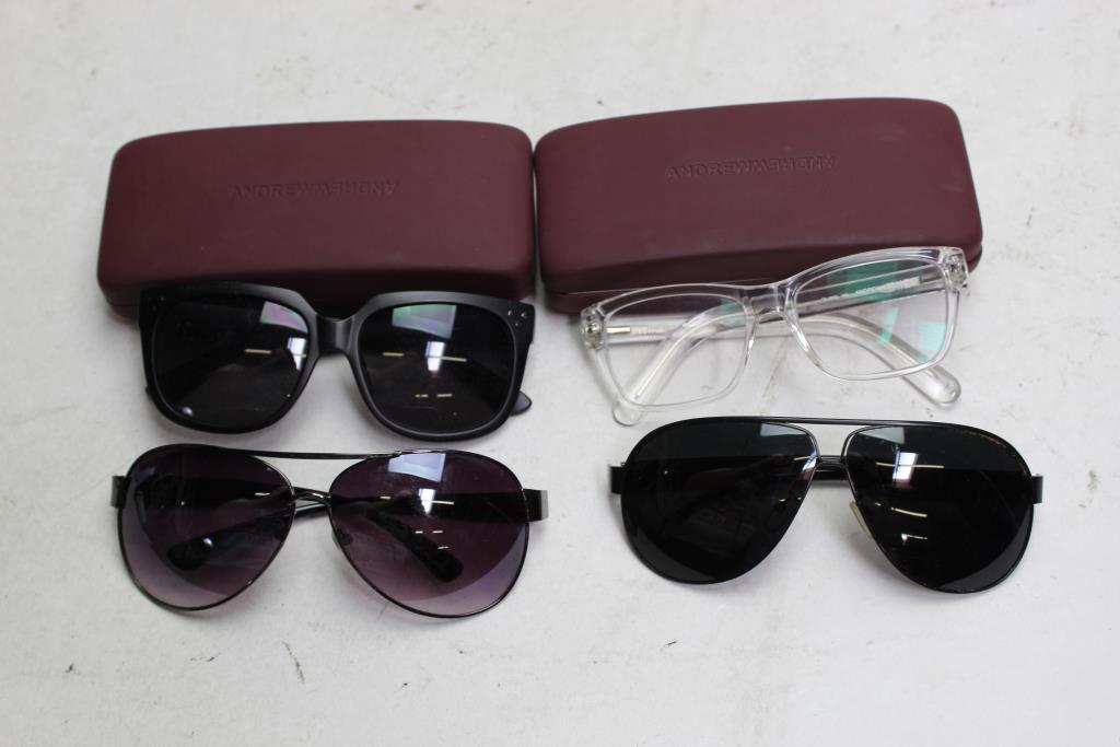 Andrew Andrew+ More Sunglasses And Eyeglasses Bulk Lot, 4 Pieces ...