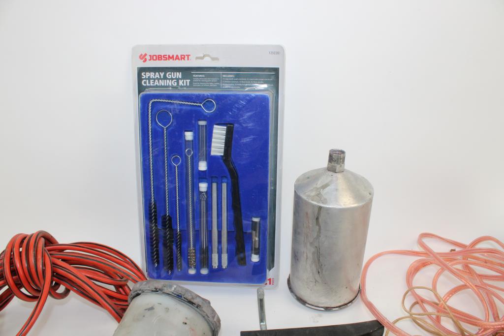 Anest Iwata Spray Gun, Jobsmart Spray Gun Cleaning Kit, & More In HDX ...