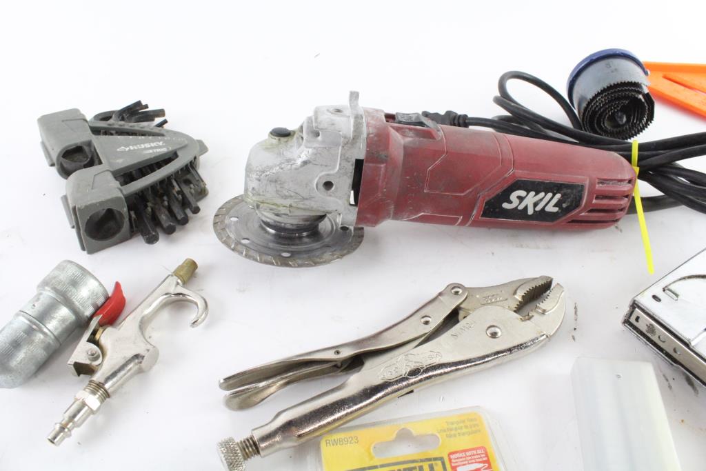 Angle Grinder, Vice Grips, And More, 10+ Pieces | Property Room