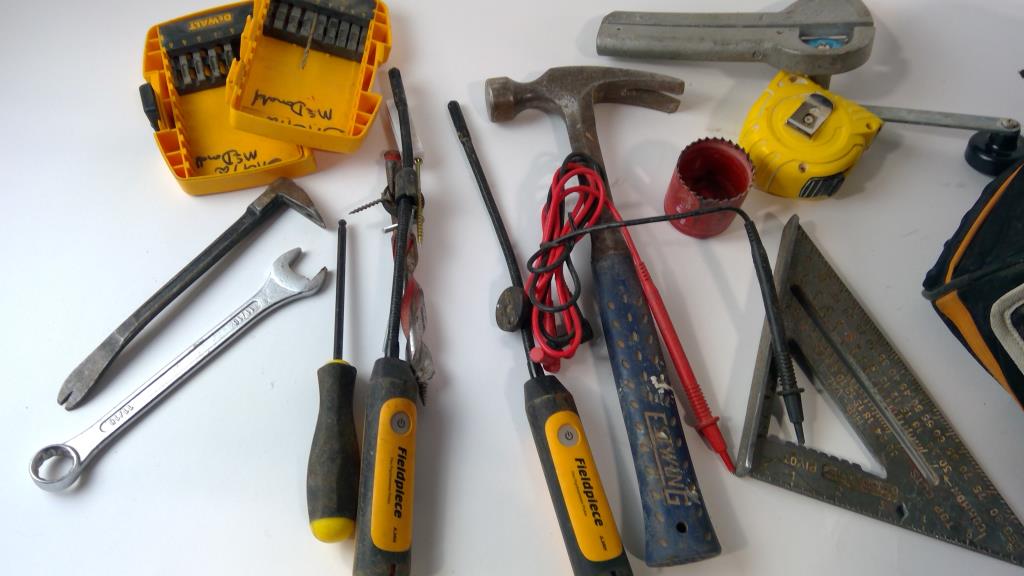 Angle Measure, Hammer And More, 5+ Pieces | Property Room