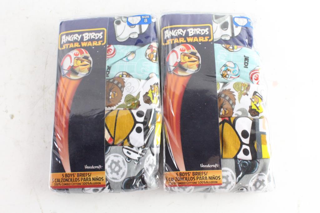 Angry Birds Star Wars Underwear, 2 Pieces | Property Room