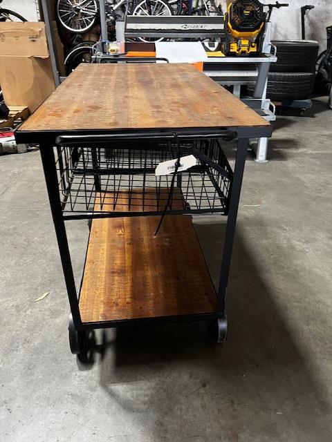 Antique Style Rolling Service Cart | Property Room