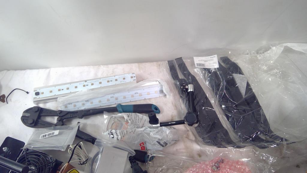 Anvil Bolt Cutters, LED Lamp, And More, 17+ Pieces | Property Room