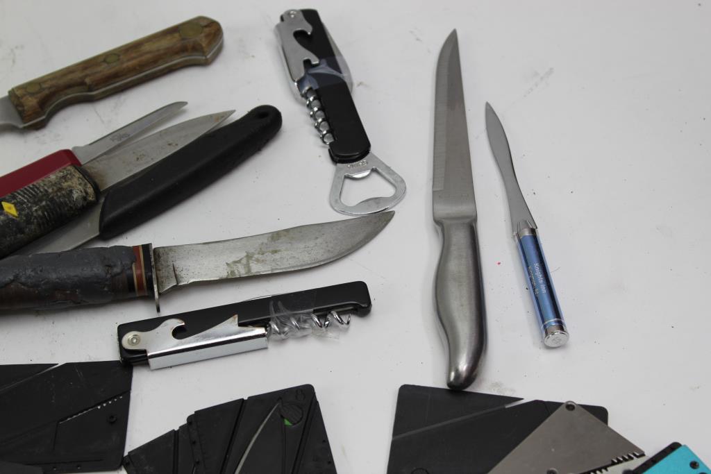 Ape Survival, Assailant, Sinclair, Wild Tribe+ More Assorted Knives 10 ...
