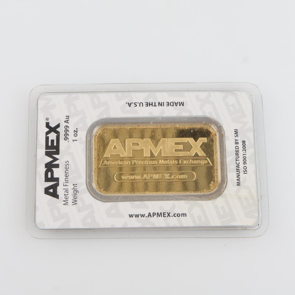 APMEX Fine Gold 1oz Bar | Property Room
