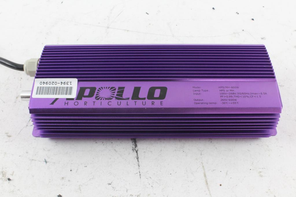Apollo HPS/MH Ballast | Property Room