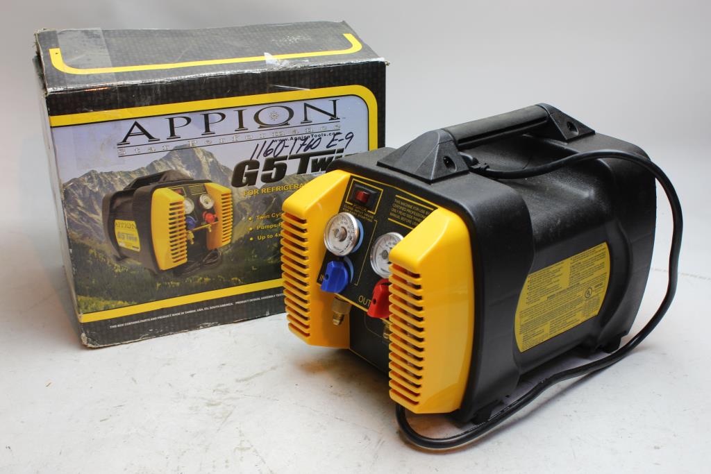 Appion G5Twin Refrigerant Recovery Machine | Property Room